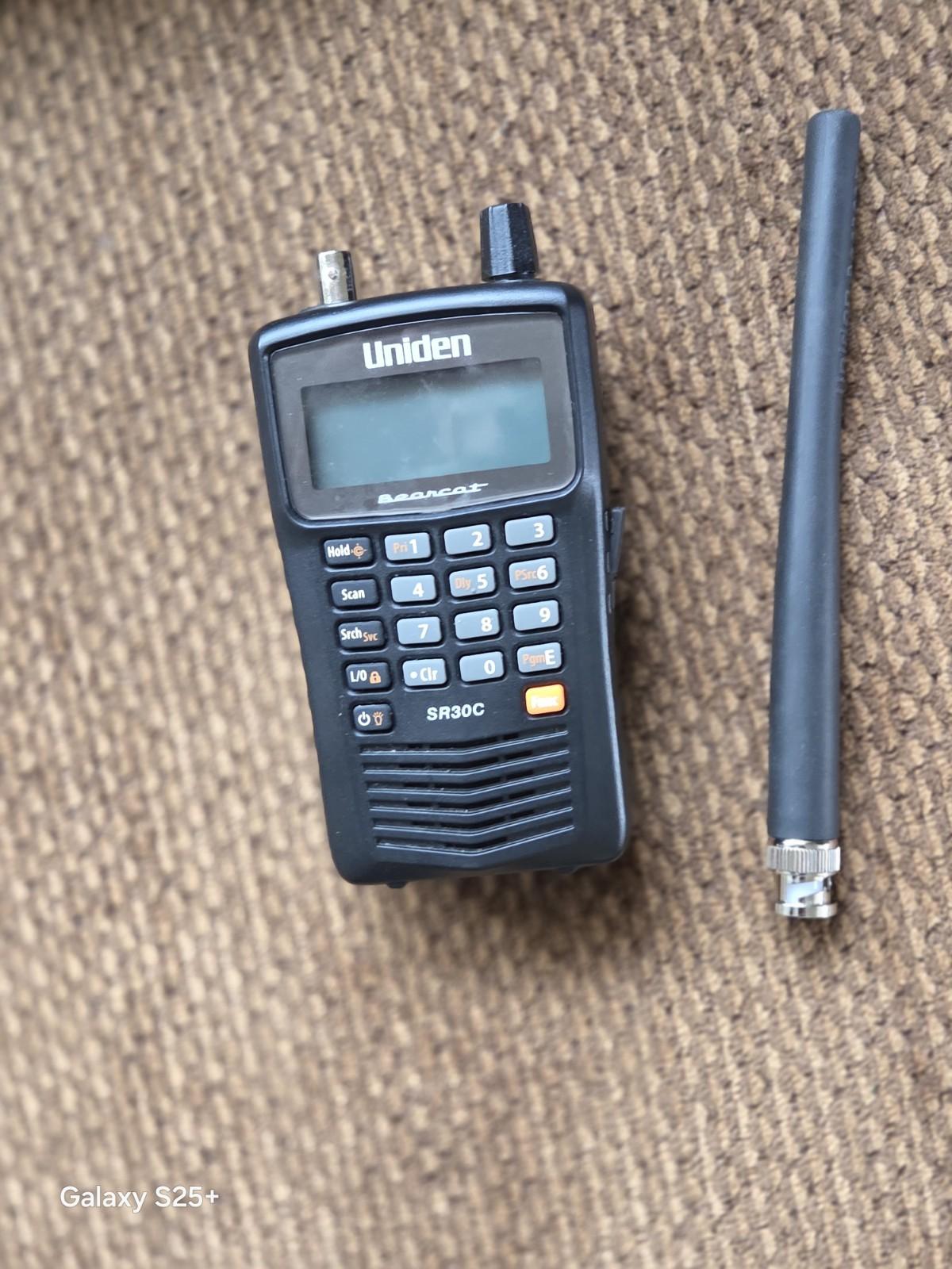Uniden Bearcat SR30C Handheld Scanner – 500 Channels