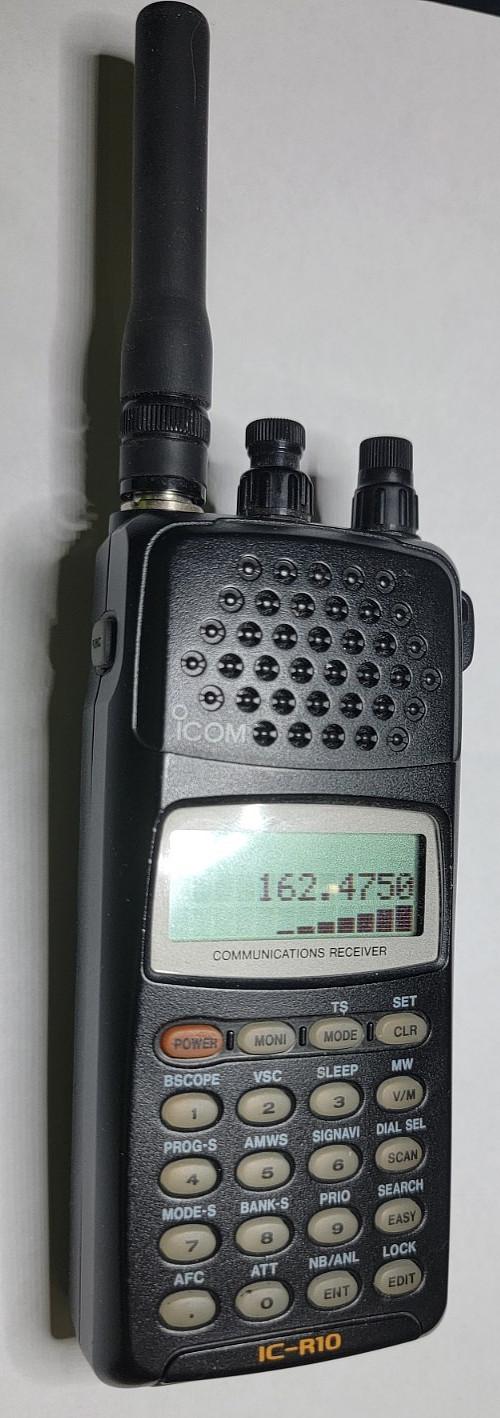 Icom IC-R10 Pocket Receiver – Compact and Reliable