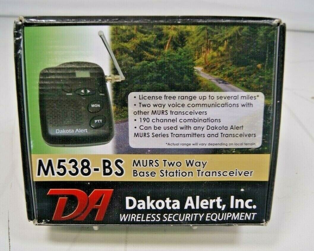 Dakota Alert M538-BS MURS Base Station Radio