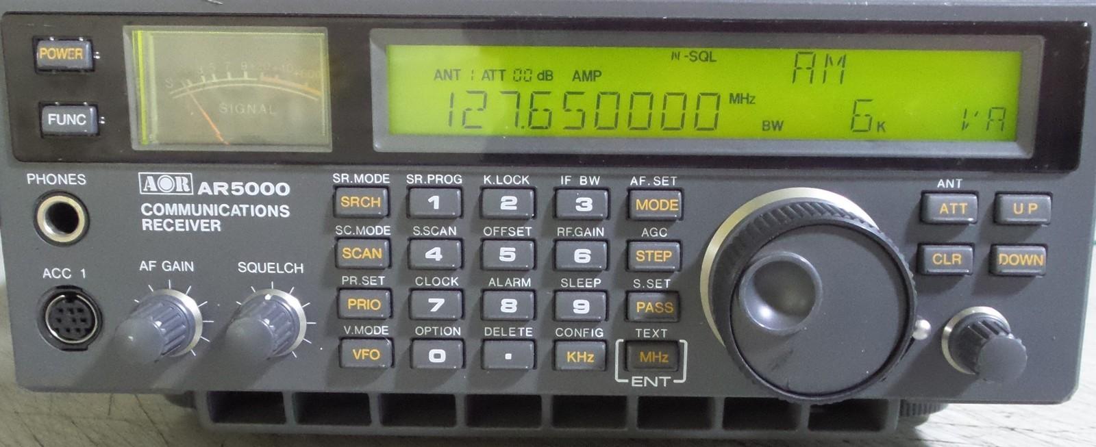 AOR AR5000 Receiver: Wideband, Reliable, and Powerful