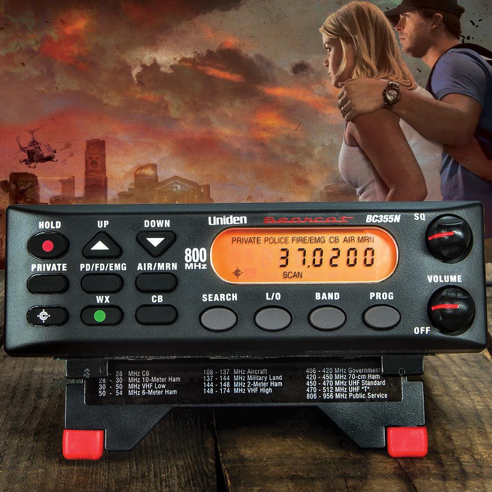 Uniden BC355N 800 MHz Police Scanner - 300 Channels
