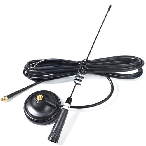 HYS GMRS Magnet Mount Antenna with Coax Cable