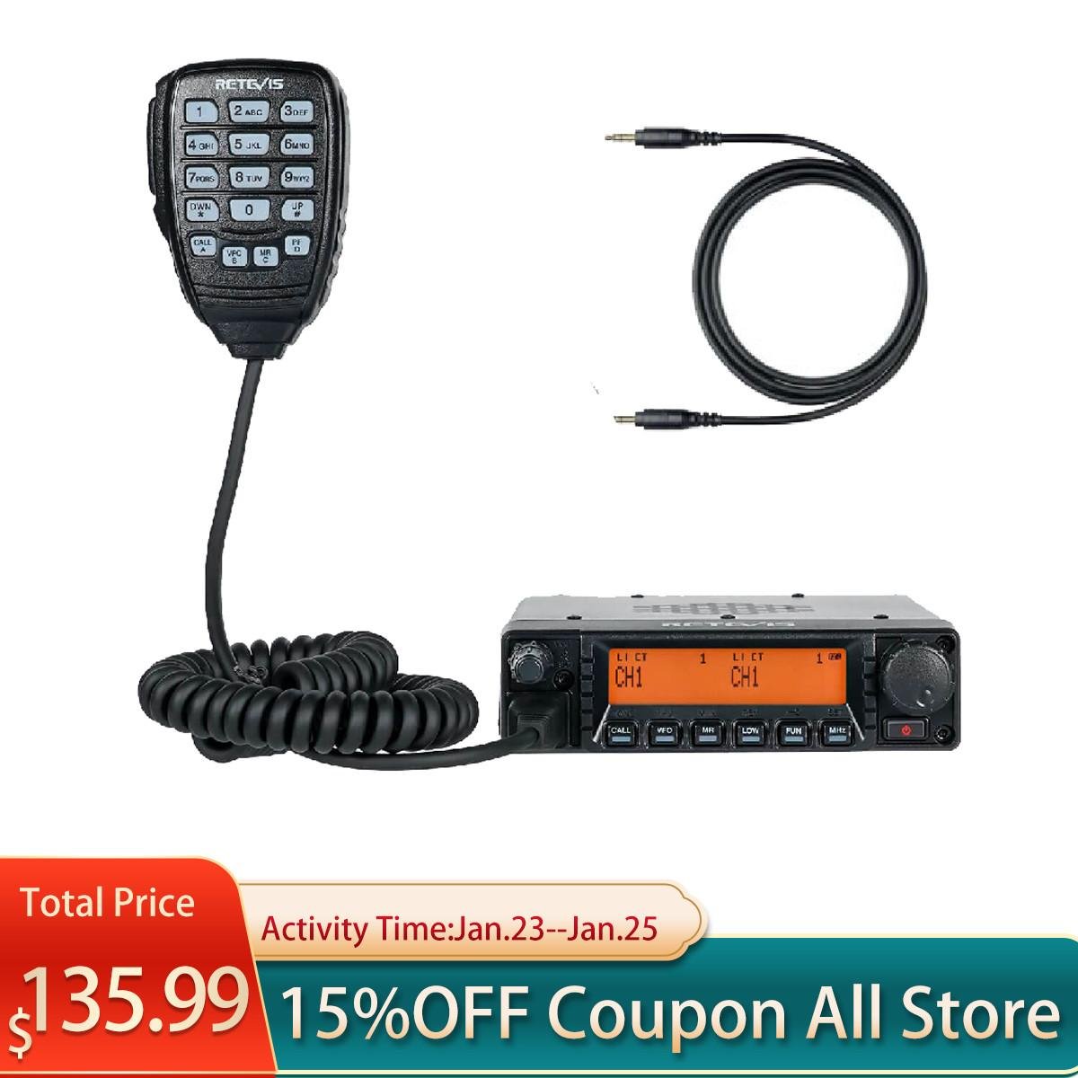 Powerful 40W GMRS Car Radio Transceiver