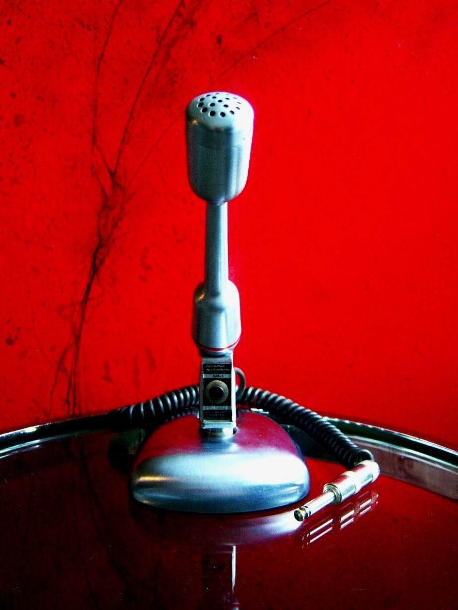 Vintage 1950's Collins Radio Turner 95D Microphone