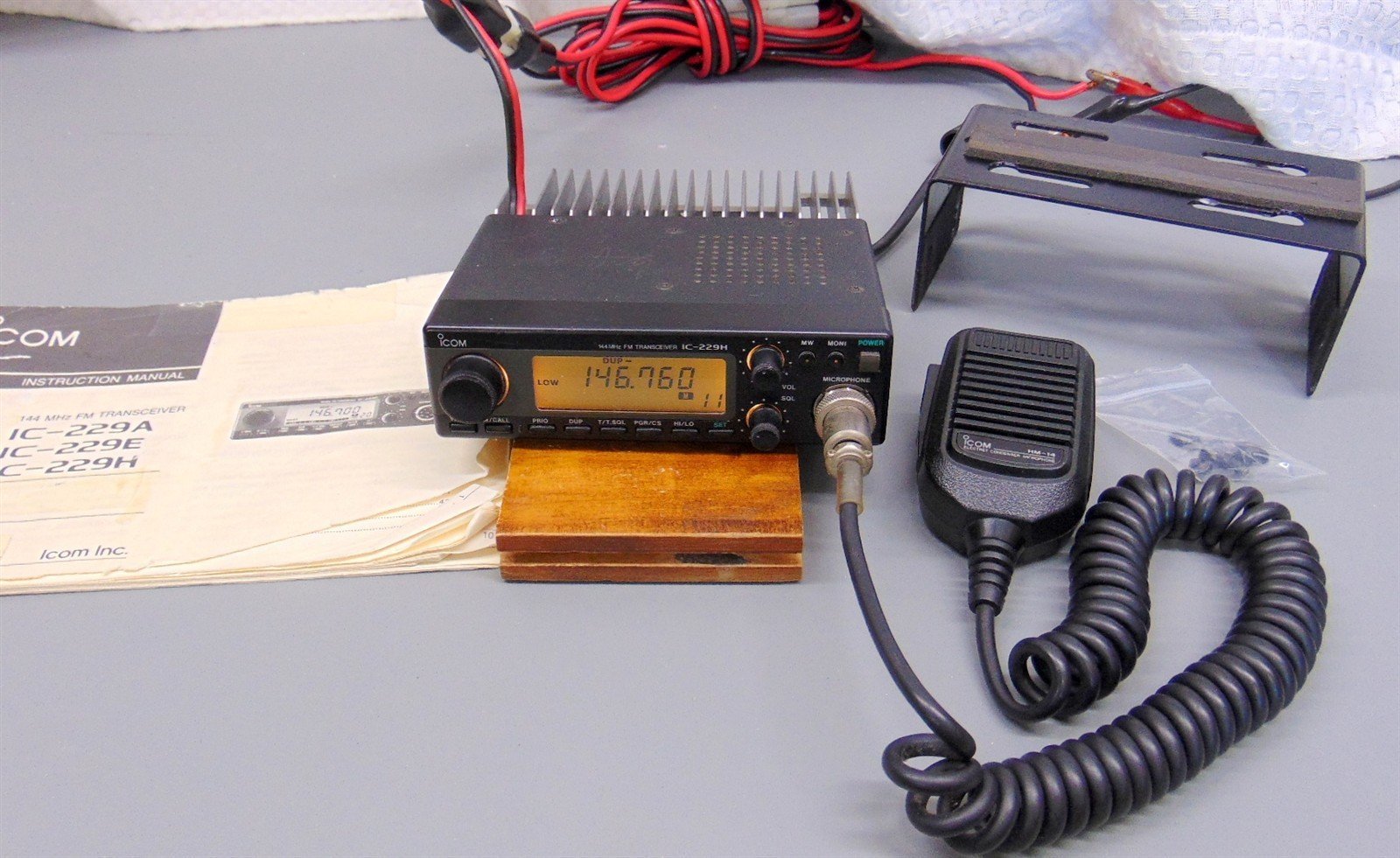 Icom IC-229H VHF Mobile Transceiver Bundle