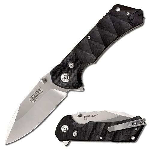 Elite Tactical Parallax Wharncliffe Folding Knife - Shop Now!