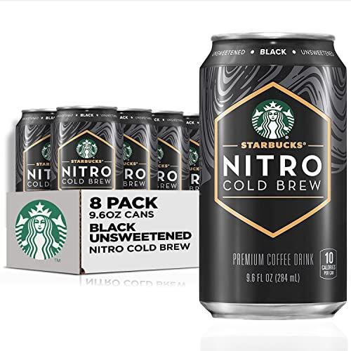 Starbucks Nitro Cold Brew Black Unsweetened - 8 Pack
