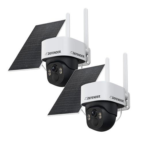 Secure Your Space with Dual 2K PTZ Cameras