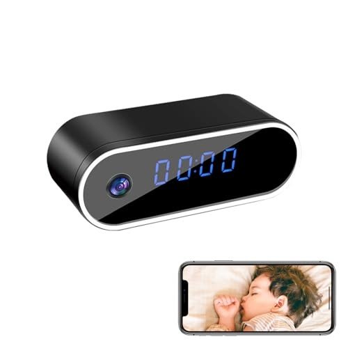 1080P Hidden Spy Camera Clock - Night Vision