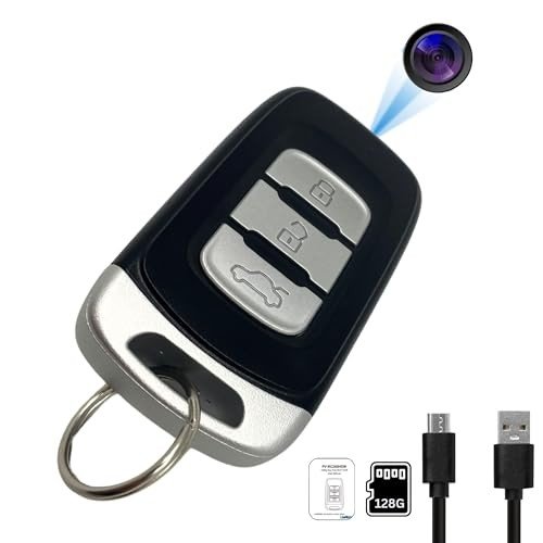 4K Ultra HD Key Fob Spy Camera - Discreet Recording