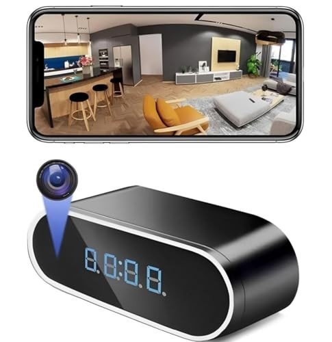 Ultimate HD WiFi Spy Camera Clock: Night Vision