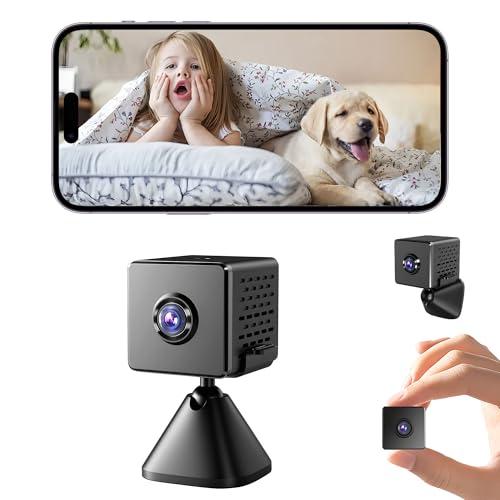 4K Mini Spy Camera with Night Vision & AI Detection