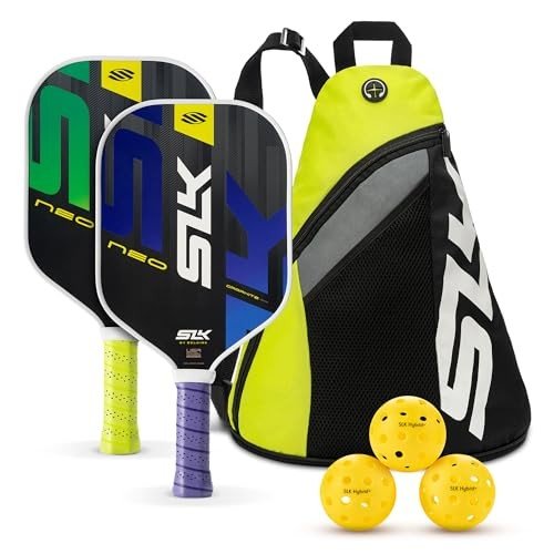 SLK Neo Pickleball Paddle - Graphite Face Adventure