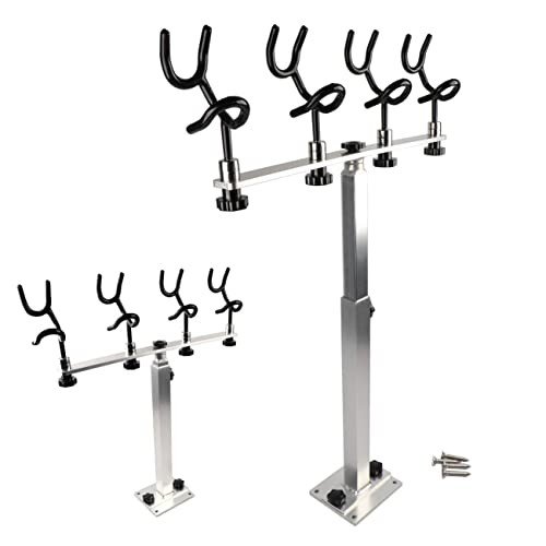 Adjustable 360° Aluminum Boat Rod Holder