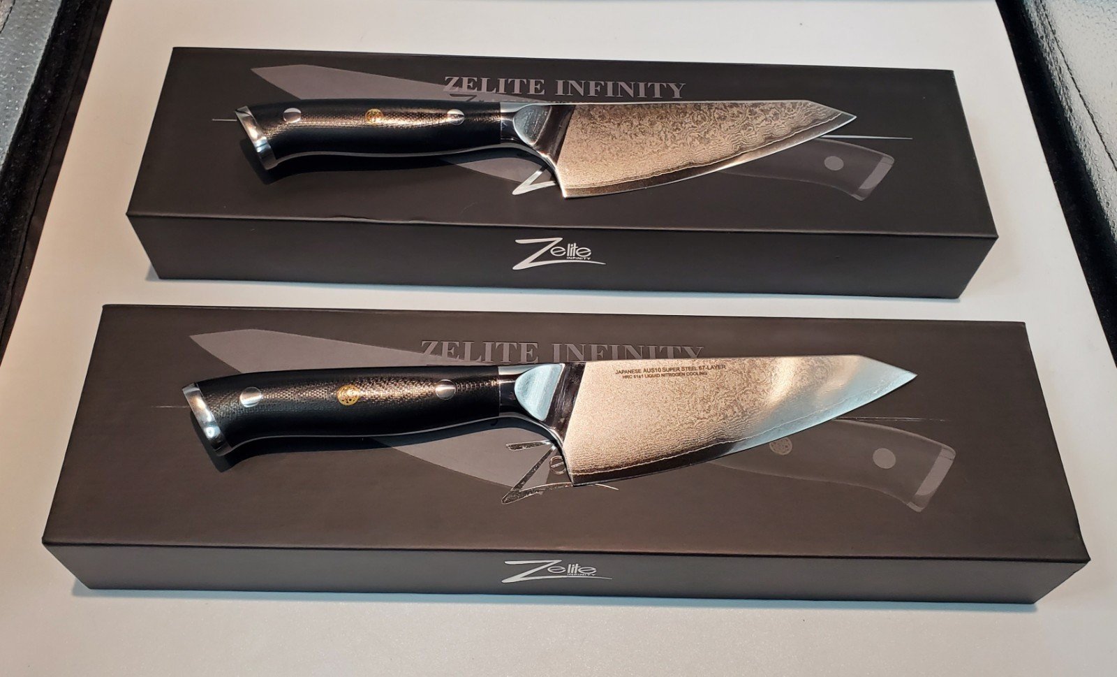 Set of 2 Zelite Infinity Honesuki Knives - Precision Crafted