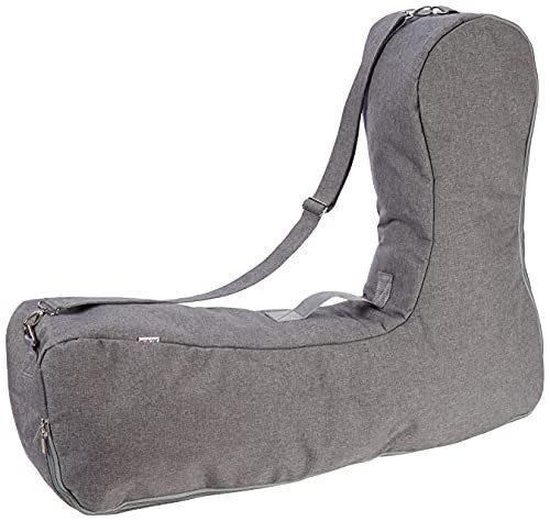 Convenient Grey Carbon Ultralight Rollator Travel Bag