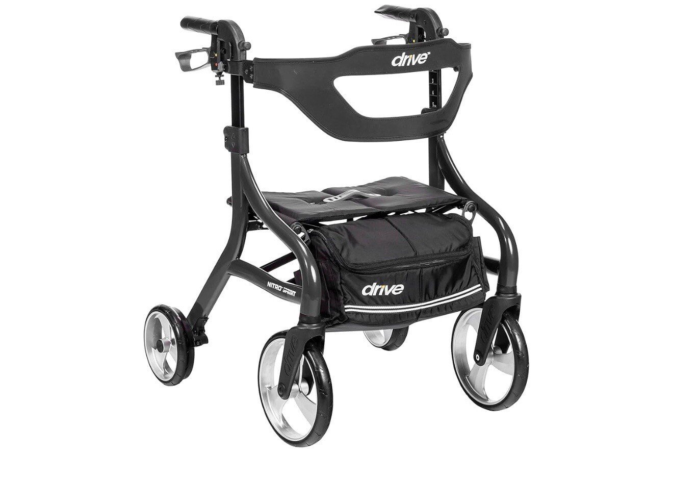 Drive Medical Nitro Ultralight Rollator with Seat