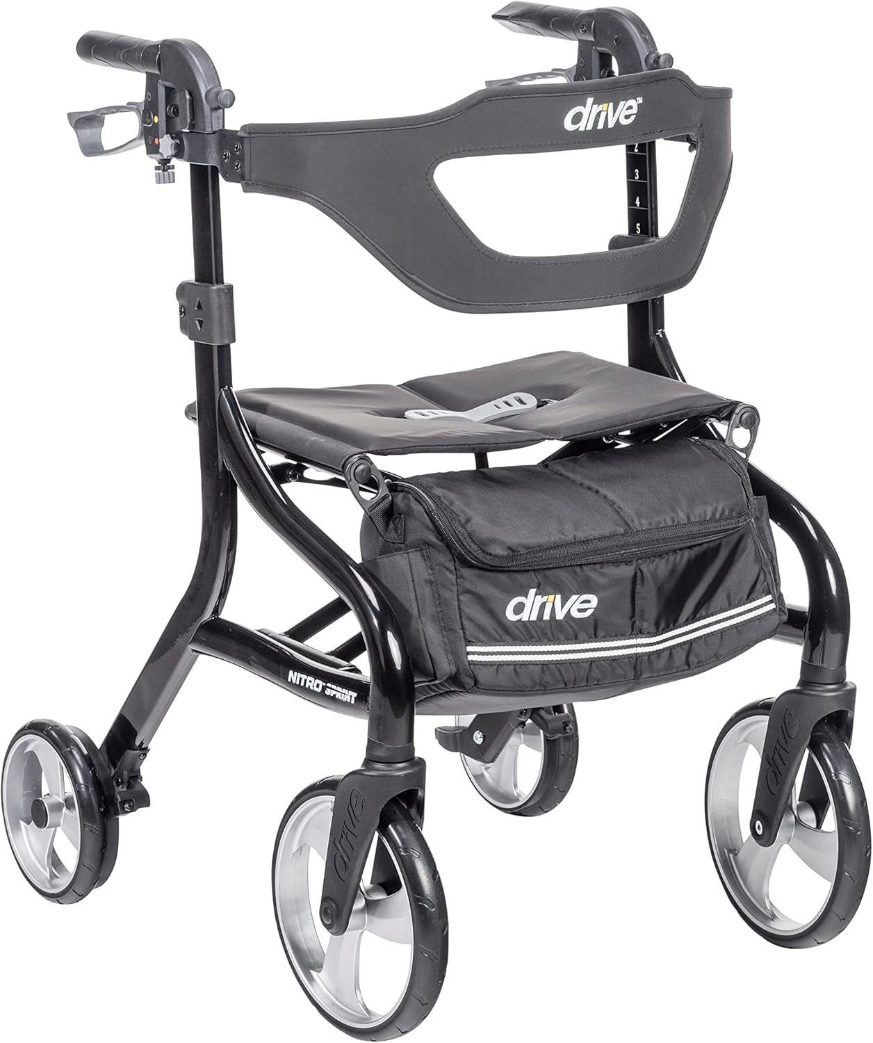 Drive Medical Nitro Sprint Heavy Duty Rollator