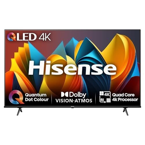 Hisense 55" 4K QLED Smart TV - Stunning Visuals