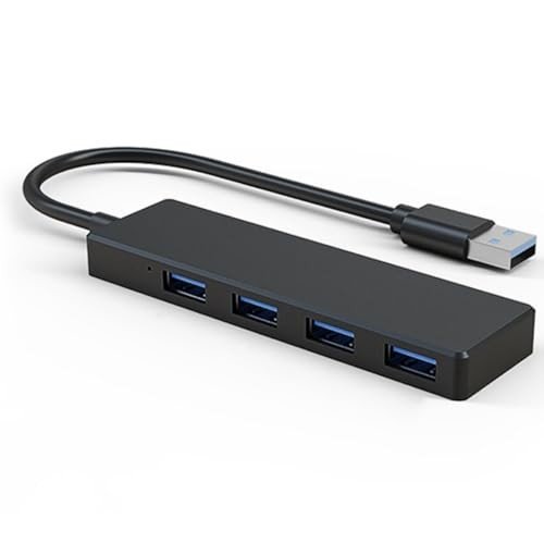 4-Port Ultra Slim USB Hub for Easy Connectivity