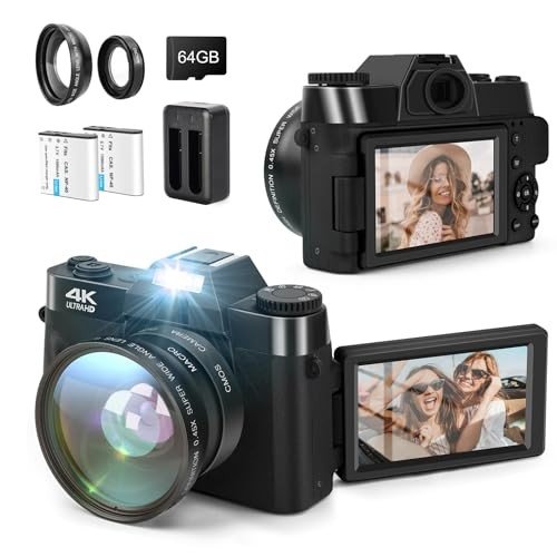 LAMA 4K 48MP Autofocus Vlogging Camera - Compact Excellence