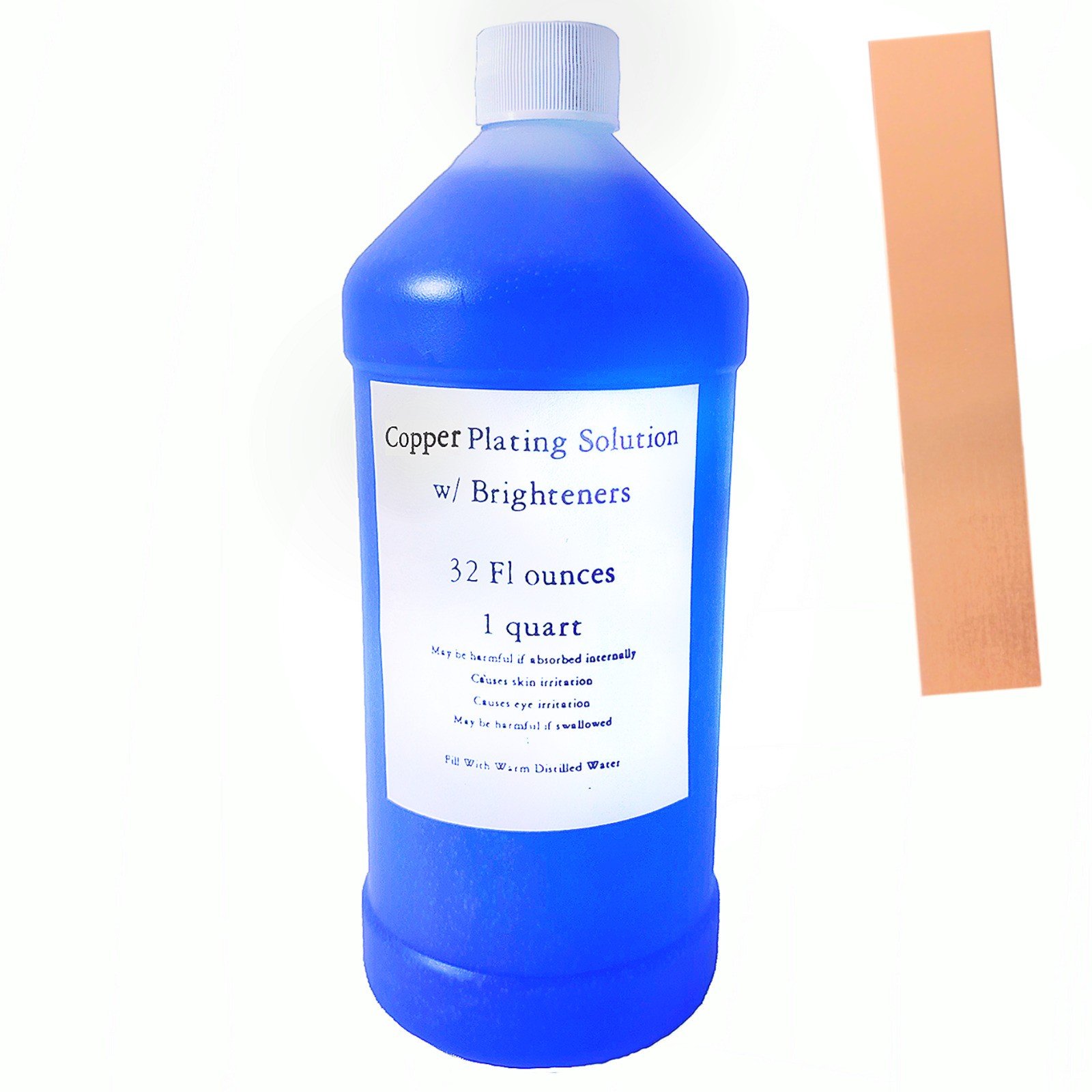 Complete Copper Plating Kit: Anode & Brighteners