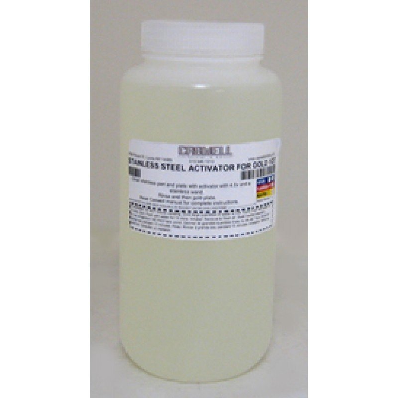 Gold Stainless Steel Activator Solution - 8 oz