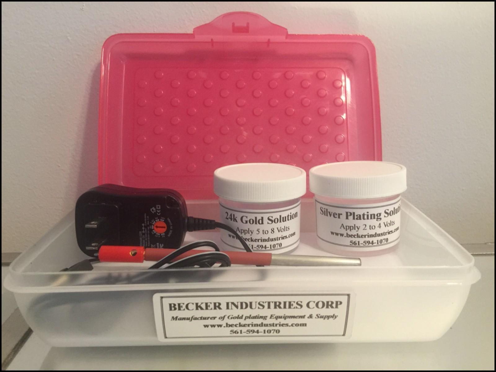 24kt Gold & Silver Plating Machine Kit