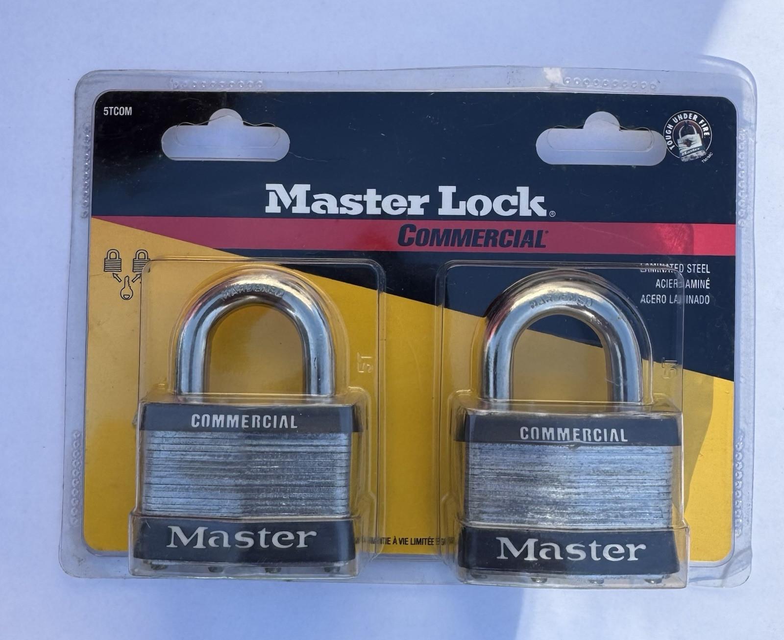 Unpickable Master Lock 5Tcom Keyed Alike Padlocks