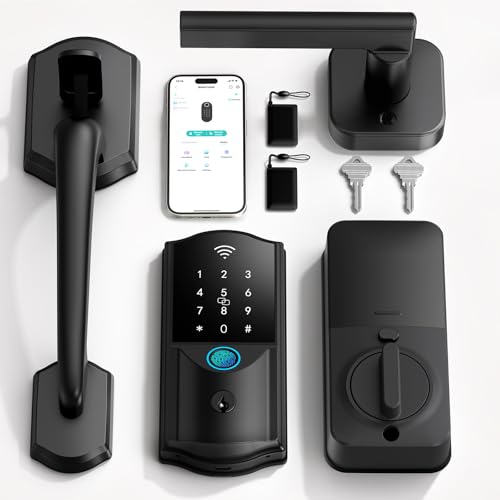 Smart WiFi Fingerprint Lock - App Controlled Security