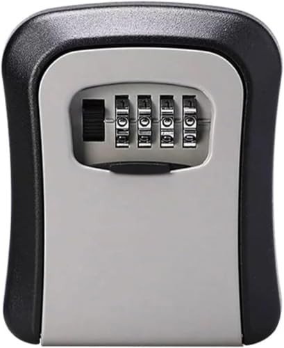 Secure 4-Digit Key Safe Box - Unpickable Locks