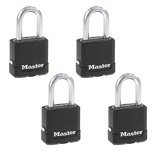 Master Lock Magnum Padlocks - 4 Pack Security