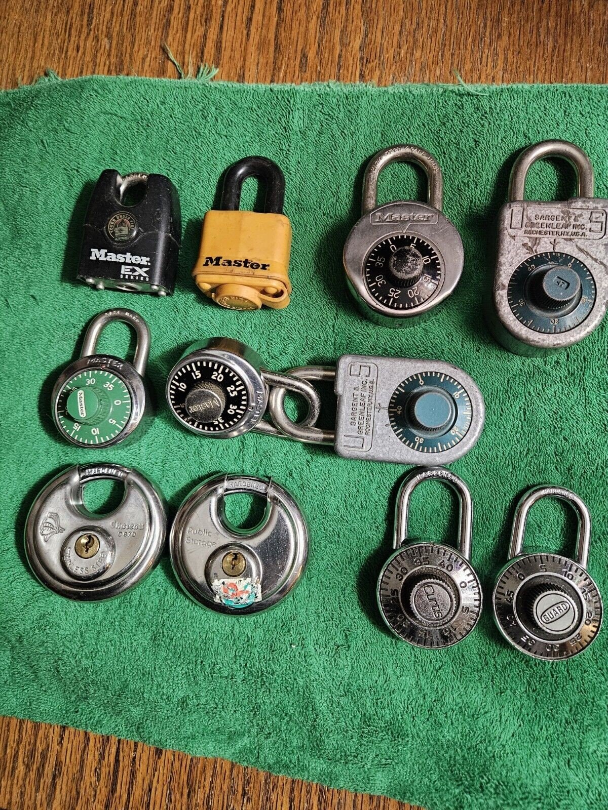 Keyless Set of 11 Unpickable Locks - Secure Your Space