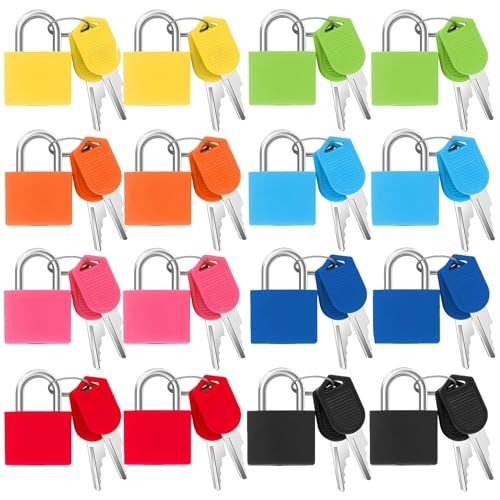 Secure Your Travel: 16 PCS Unpickable Locks