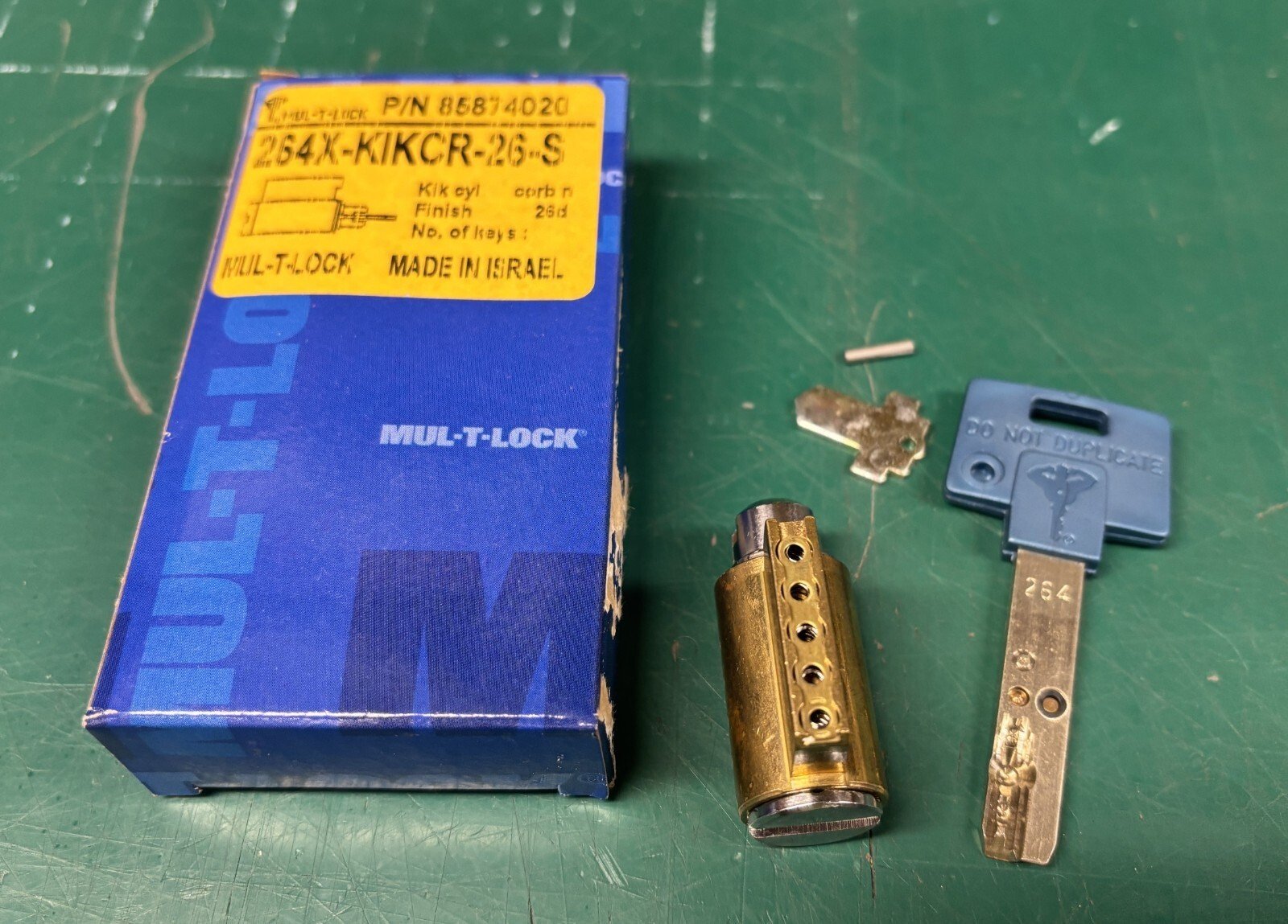 Unpickable Mul-T-Lock Interactive KIK Cylinder Security