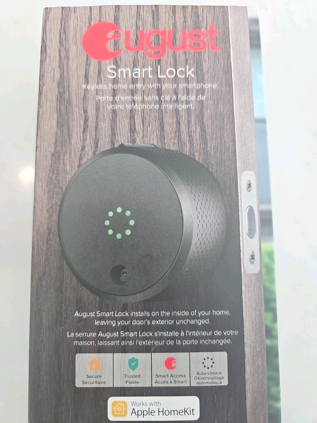 Secure Your Home with August Smart Lock Dark Gray
