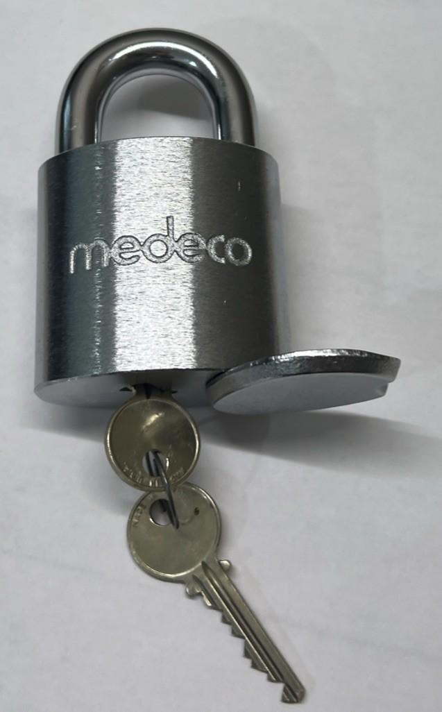 Medeco 4 High Security Padlock - Unpickable Protection