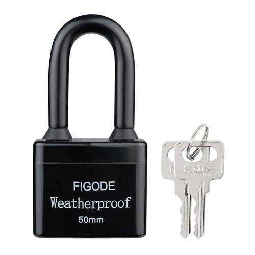 FIGODE® Heavy Duty Waterproof Keyed Padlock - Unpickable Security