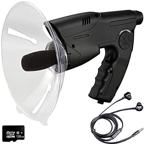 Long-Range Parabolic Microphone for Birdwatching