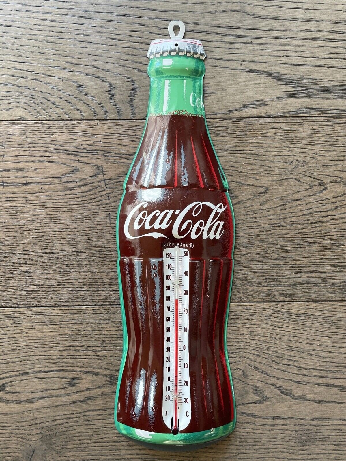 Donasco Coca-Cola Bottle Thermometer - Vintage Charm