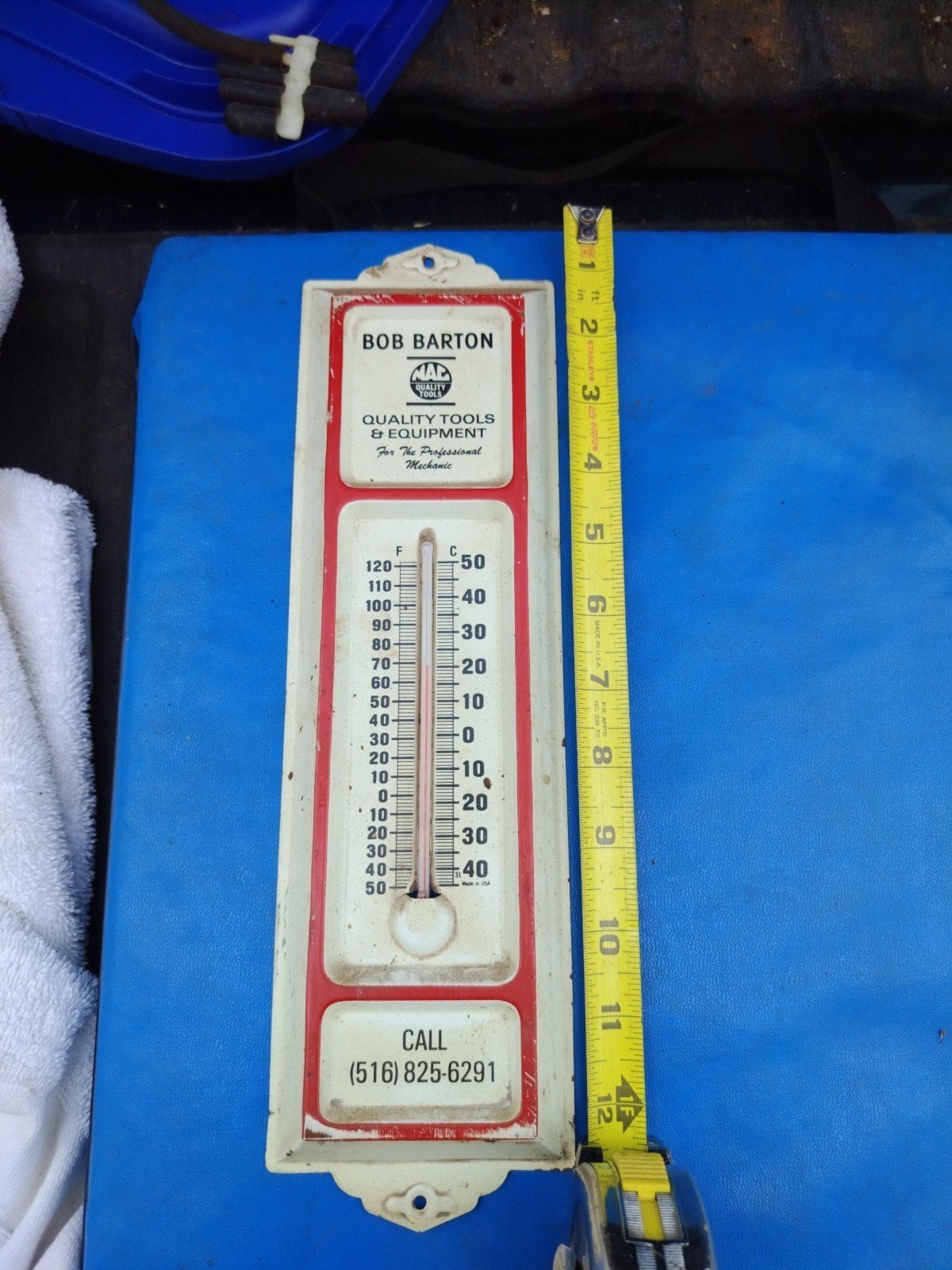 Vintage Advertising Thermometer: Perfect for Collectors
