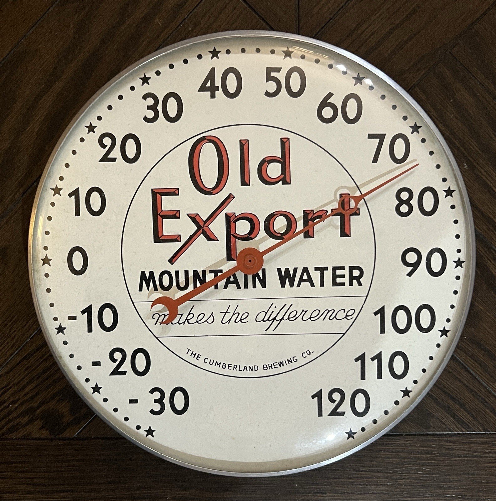 Vintage OLD EXPORT Beer Thermometer - Antique Style
