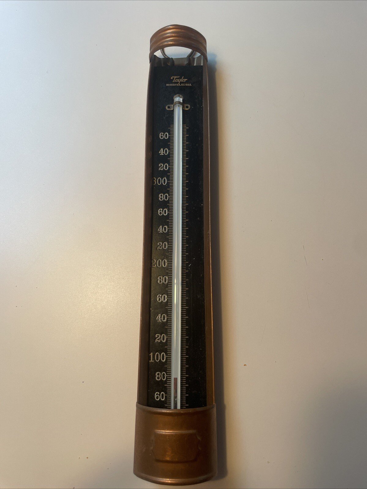 Rare Vintage Taylor Wall Thermometer - Antique Charm