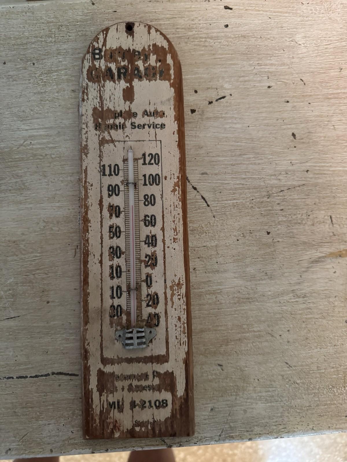 Retro Advertising Thermometer: Unique Home Décor Piece