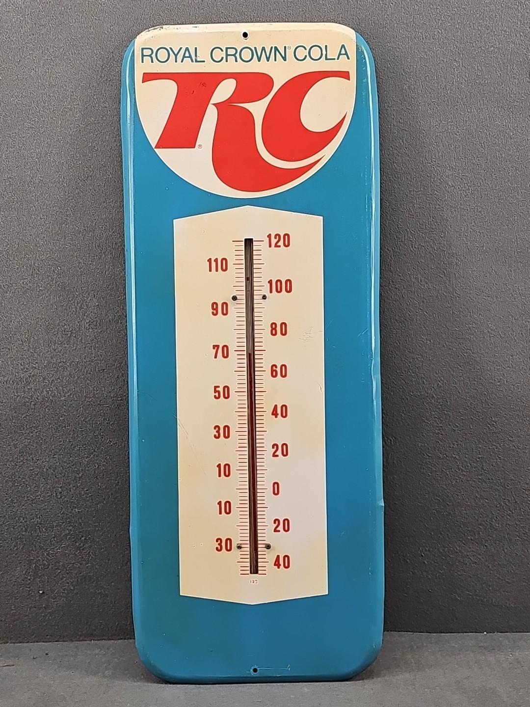 Royal Crown Cola Vintage Thermometer - Classic Ad Decor
