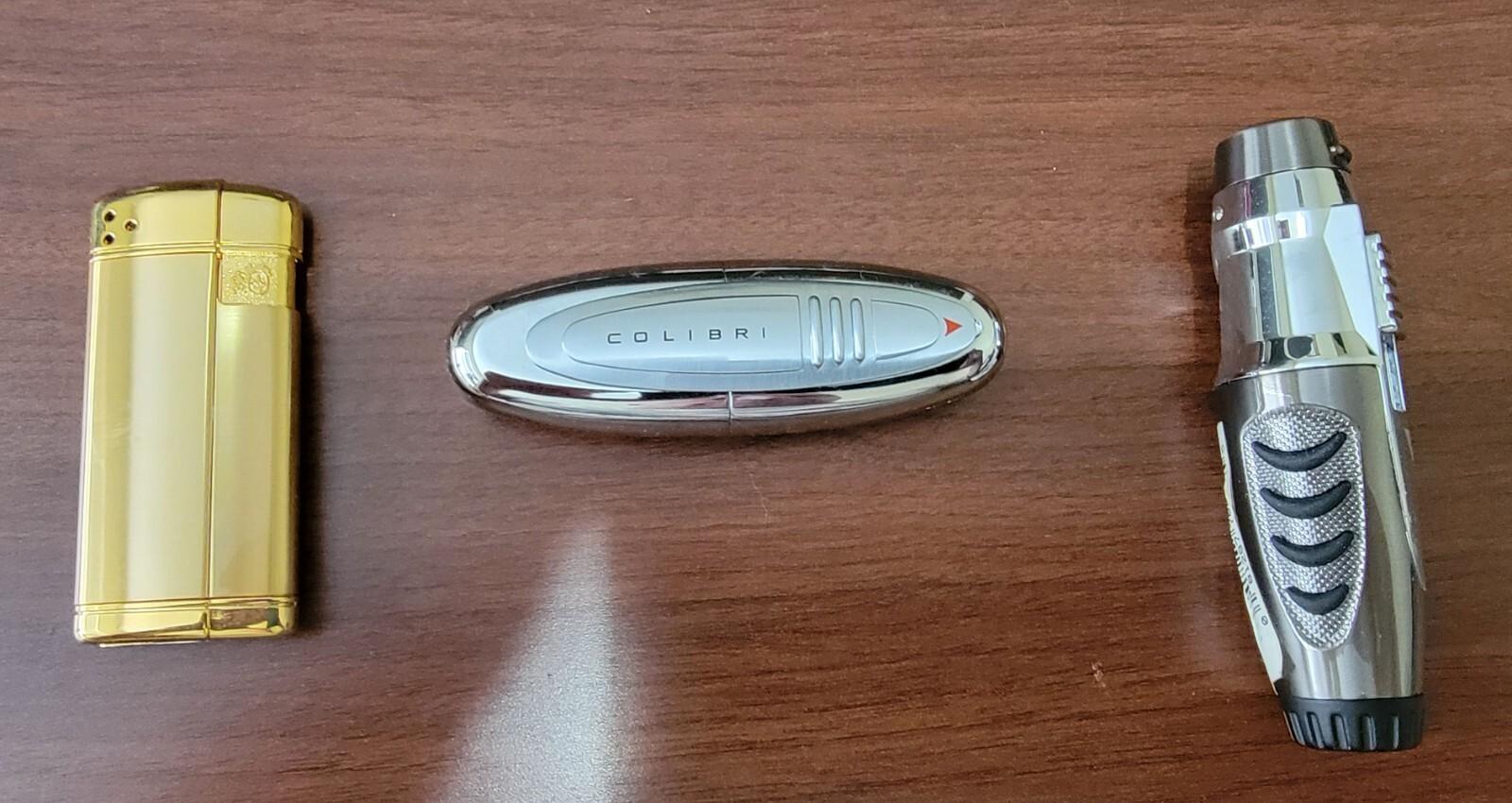 Colibri Lighters Set of 3 - Collectible Parts