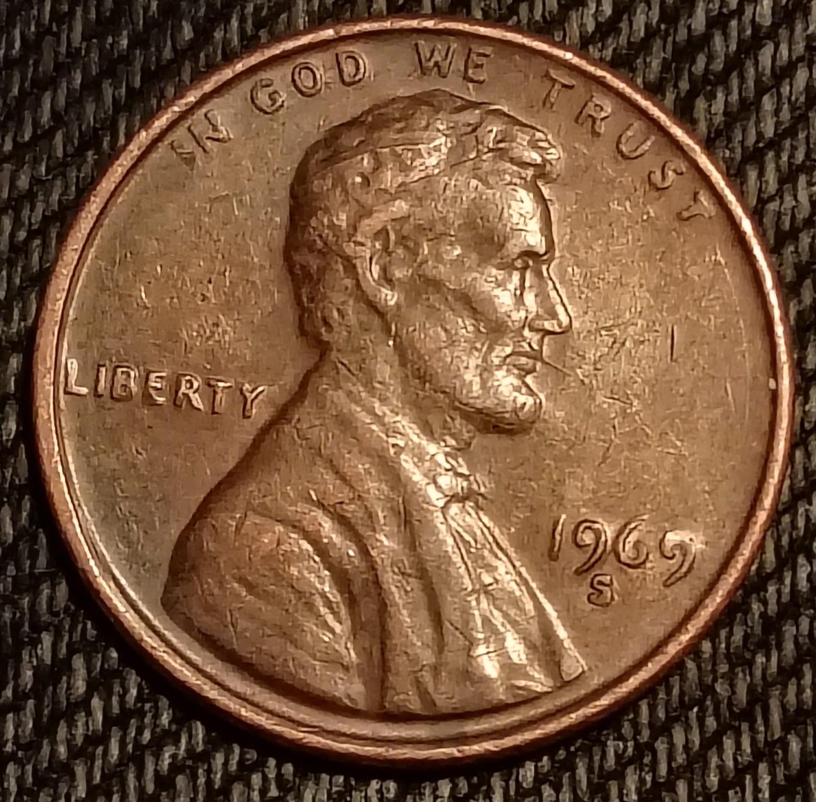 1969 Lincoln Penny Doubled Die Errors - Rare Find