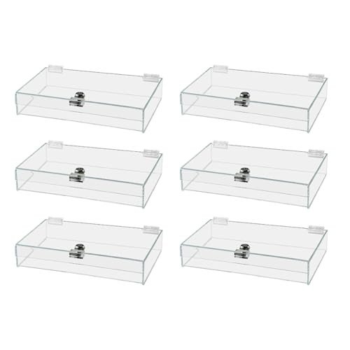 Secure Display Cases for Your Favorite Collectibles - 6 Pack