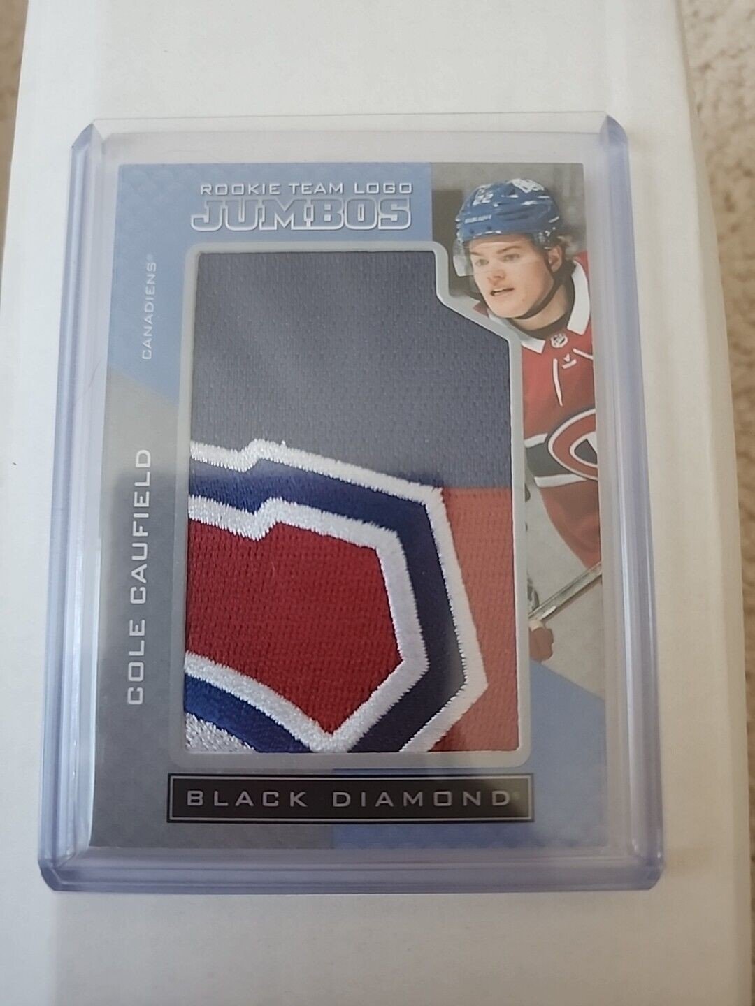 Cole Caufield Jumbo Patch - Montreal Collectible