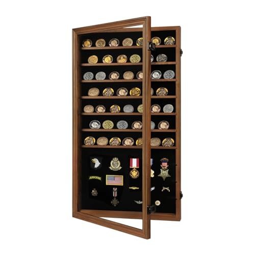 Secure Shadow Box Display Case for Collectibles